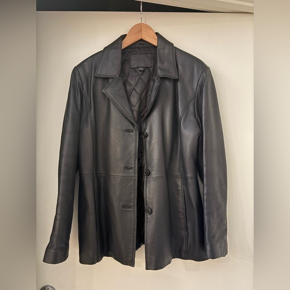 Denver Hayes | Jackets & Coats | Denver Hayes Black Leather Jacket ...